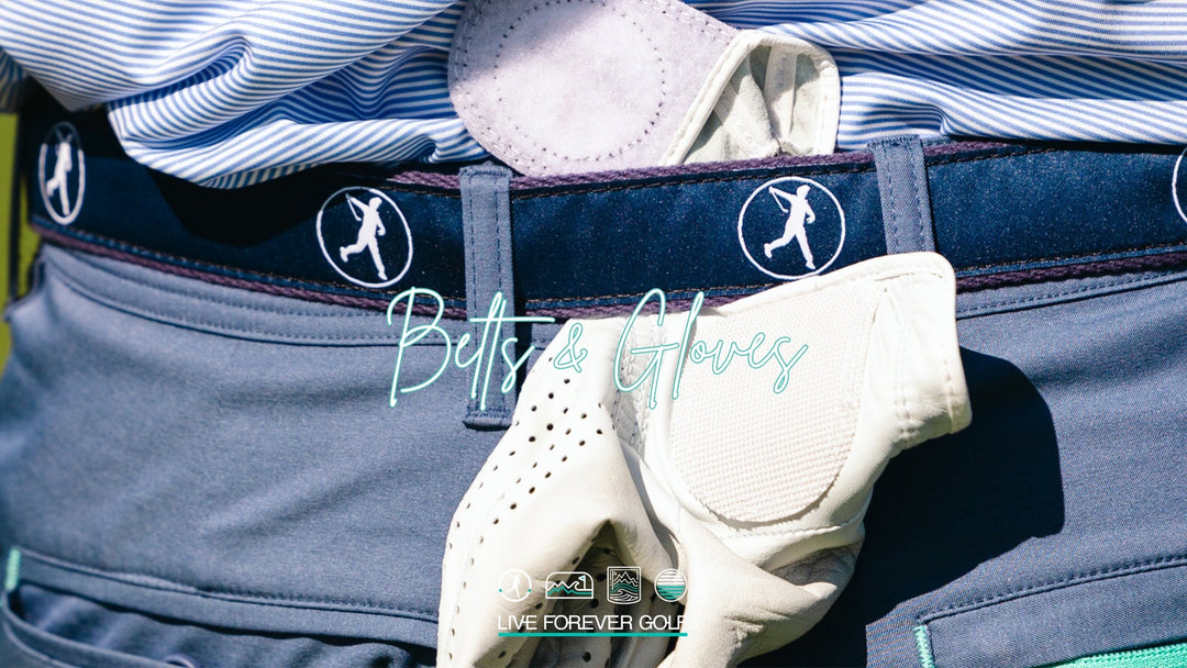 Belts | Stripe Show Belt | Canvas Golf Belt – Live Forever Golf